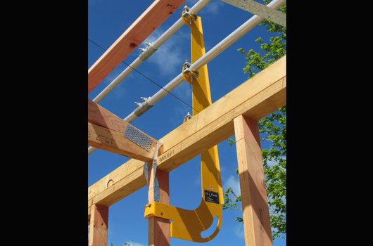Roof Safety Rail System NZ Builder Scaffolding For Sale