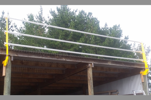 Roof Safety Rail System NZ Builder Scaffolding For Sale
